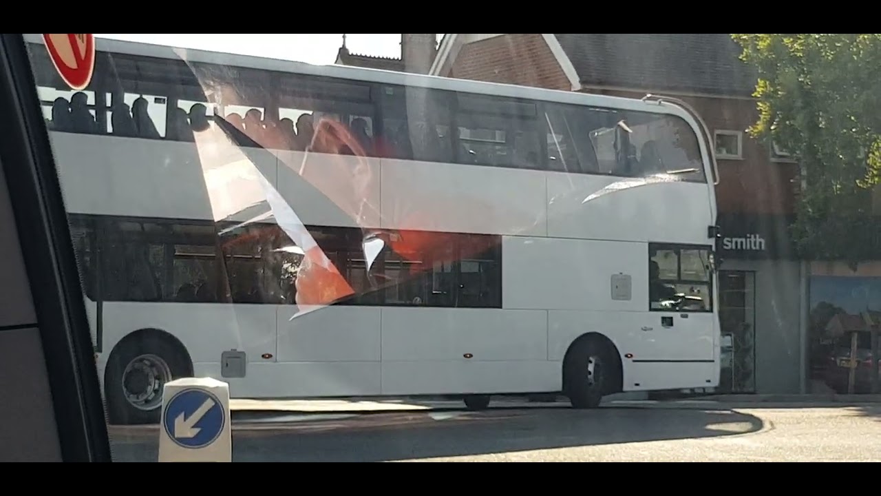Here is the White Double Decker bus in Ash Wednesday 14 September 2022 ...