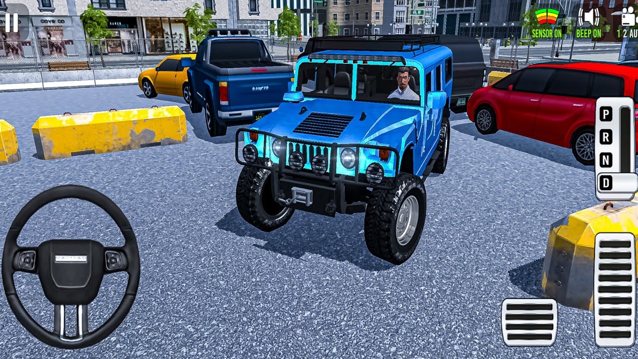 Master of Parking : SUV #53 - Hummer Car Driving - Car Game Android ...
