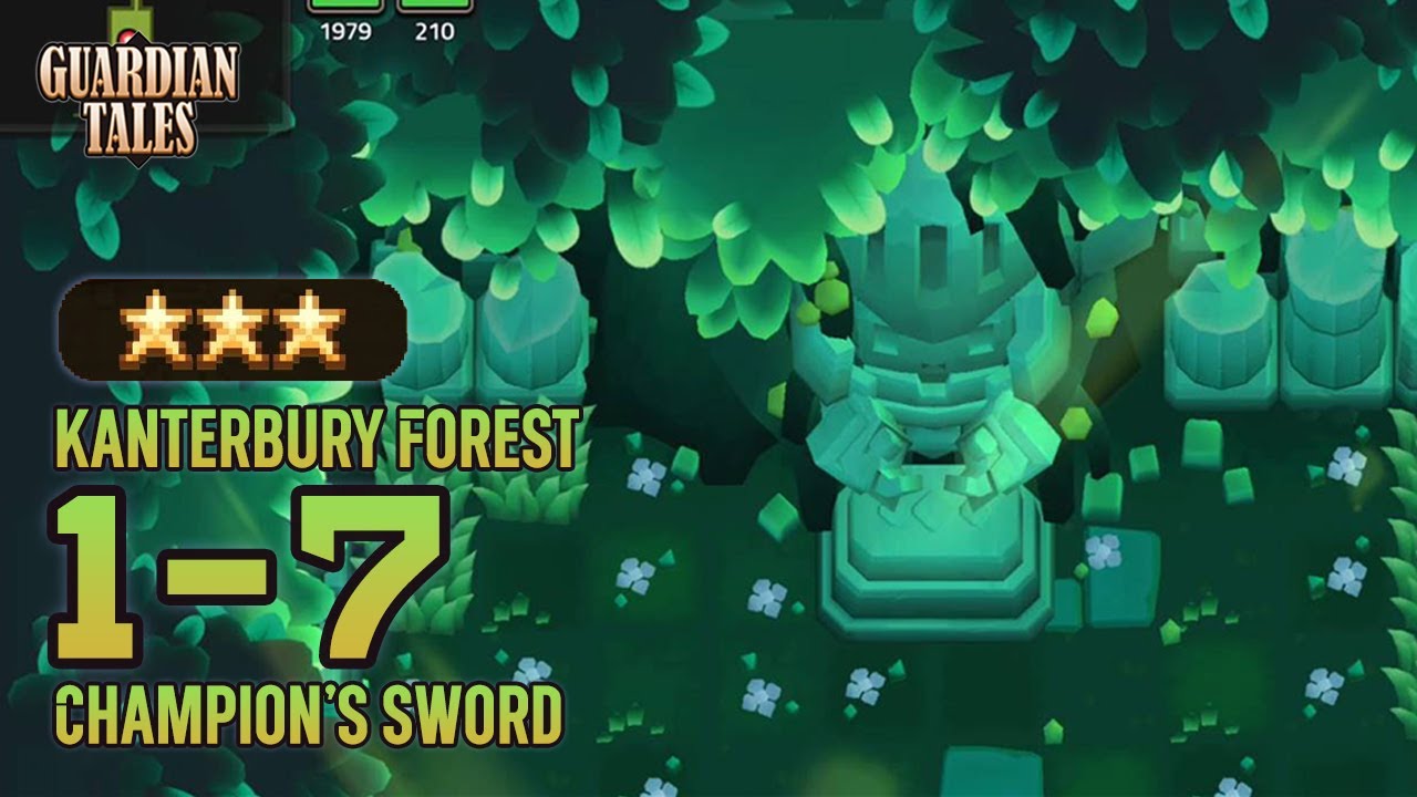 World 1-7 | Champion's Sword【Guardian Tales】 - YouTube