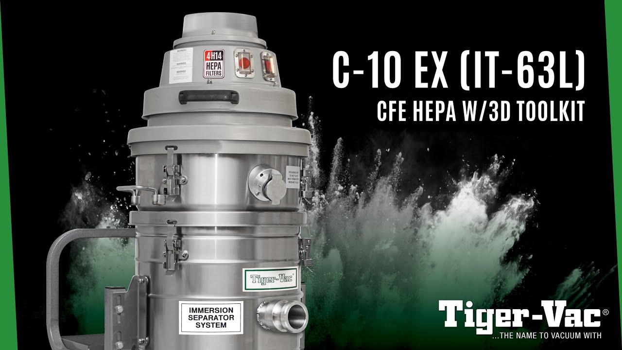 C-10 EX (IT-63L) CFE HEPA with 3D TOOL KIT - YouTube