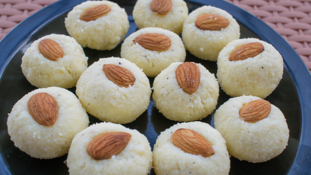 बिना दुध के 5 मिनट में बनायें ये स्वादिष्ट मिठाई | sweet recipe ...