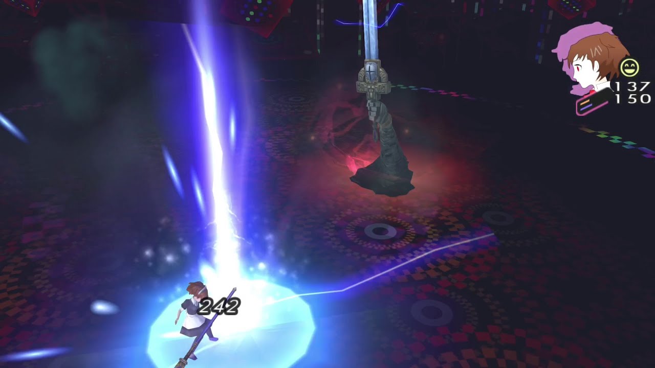 Persona 3 Portable Judgement Sword (FeMC Solo, Hard) - YouTube