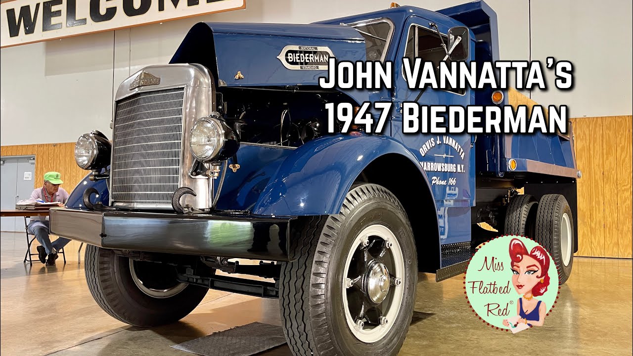 John Vannatta’s 1947 Biederman Semi Truck Tour - YouTube