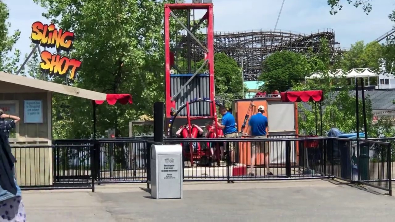 Sling Shot La Ronde 2019 Rachel and Melissa - YouTube