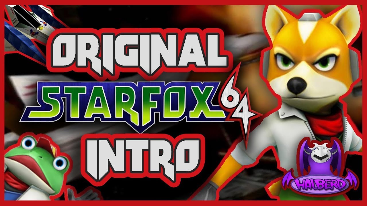 Star Fox 64 ORIGINAL Intro (1996 Beta) - YouTube
