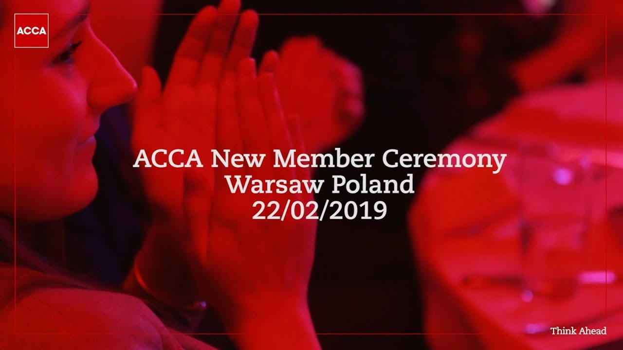 ACCA New Member Ceremony 2019 - Teaser - YouTube