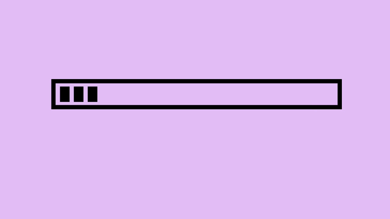 Aesthetic Loading Bars for Editing in Lavender Background 💜 - YouTube