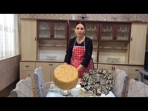 New Year's Eve!\\ King pilaf from bulgur\\ Waffle dessert baked between dough