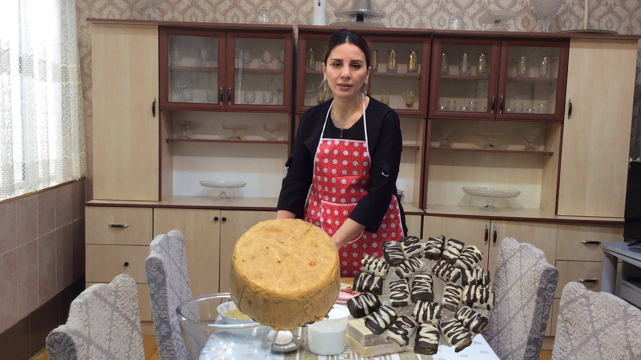 New Year's Eve!\ King pilaf from bulgur\ Waffle dessert baked between ...