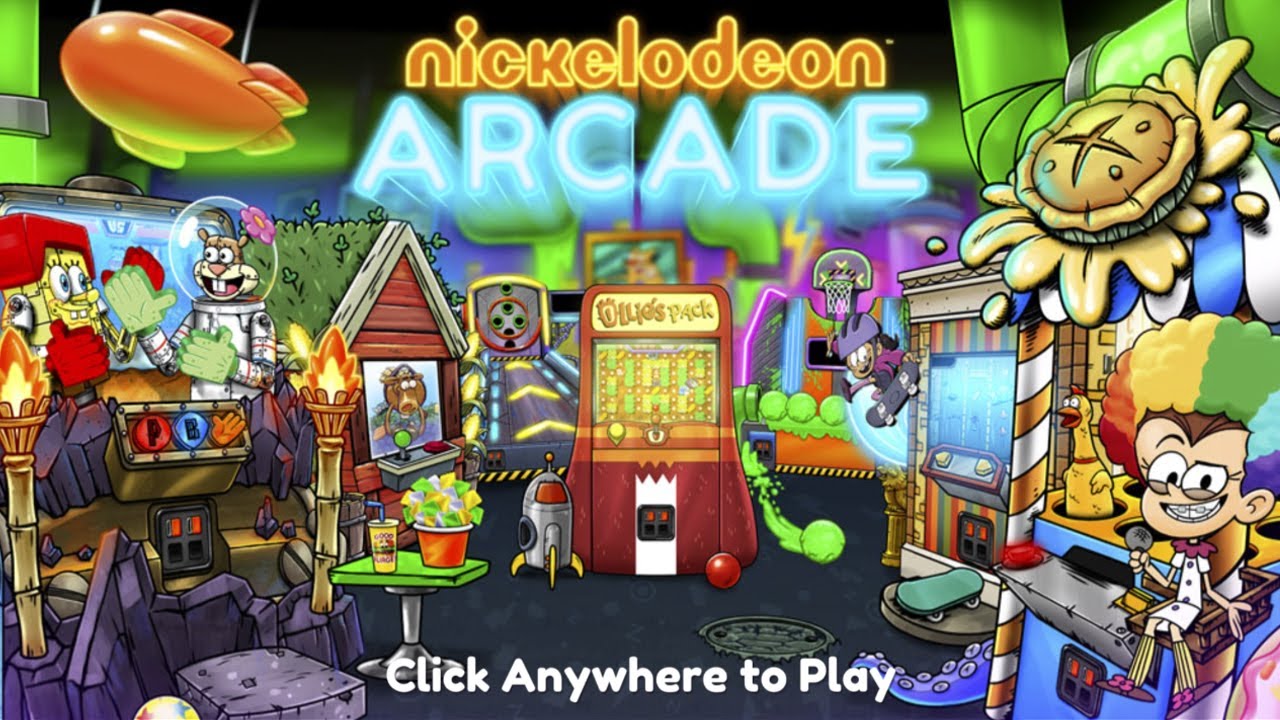Nickelodeon Arcade [Cartoon Network Games] - YouTube