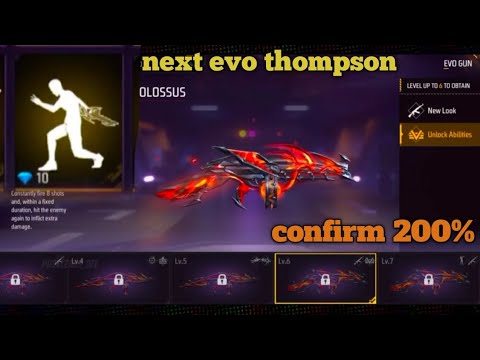 next evo gun free fire | new evo thompson | evo thompson | thompson evo ...