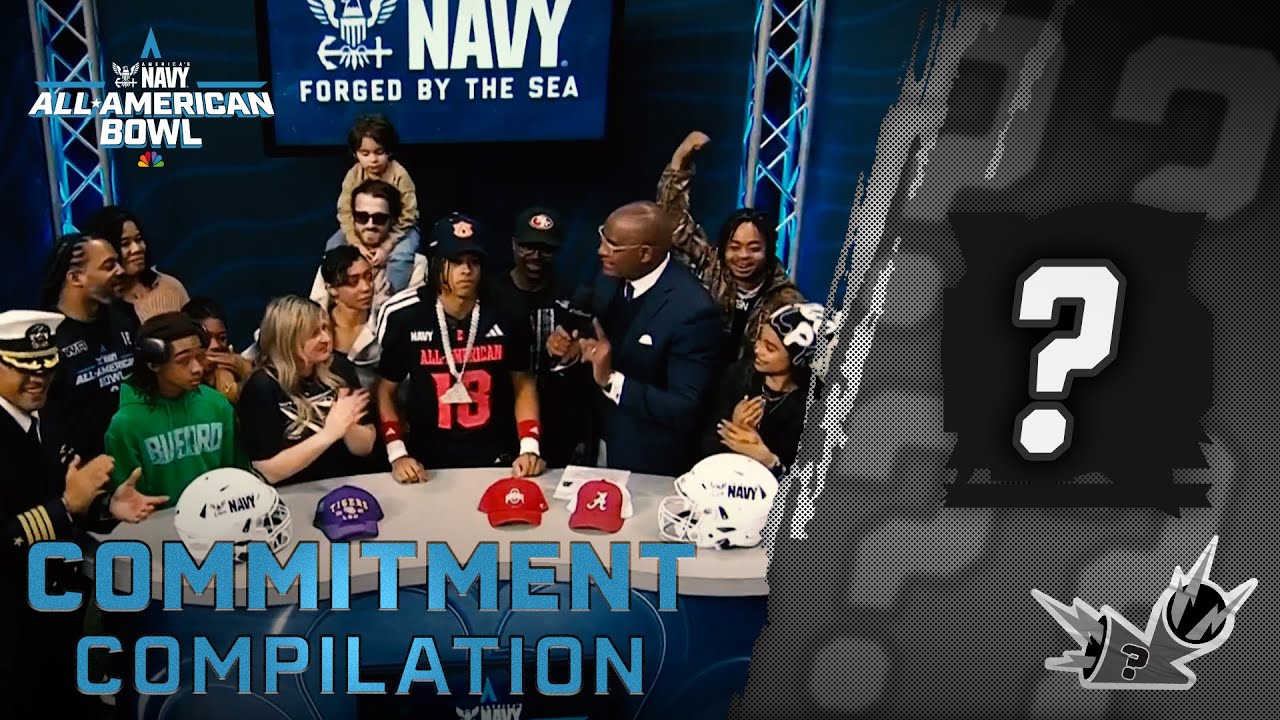Every college football commitment from the 2025 Navy All-American Bowl ...