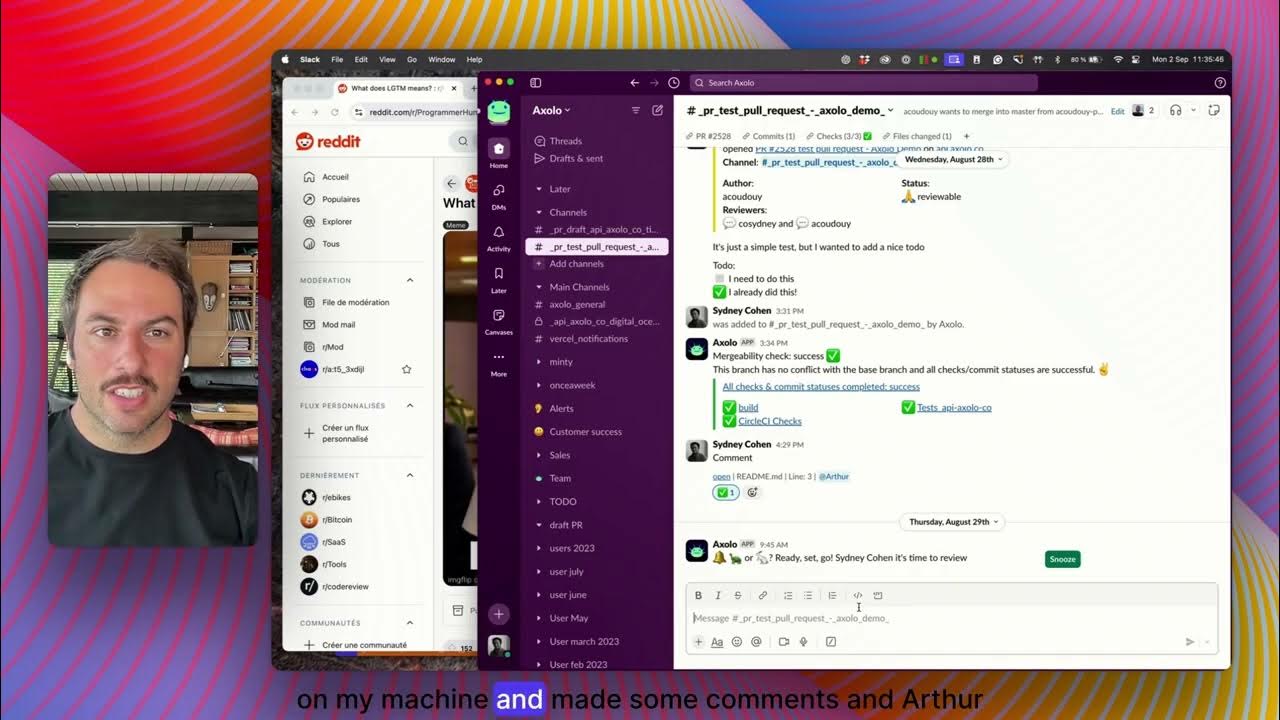 How to Approve GitHub Pull Requests Directly from Slack with Axolo | Quick Tutorial - YouTube