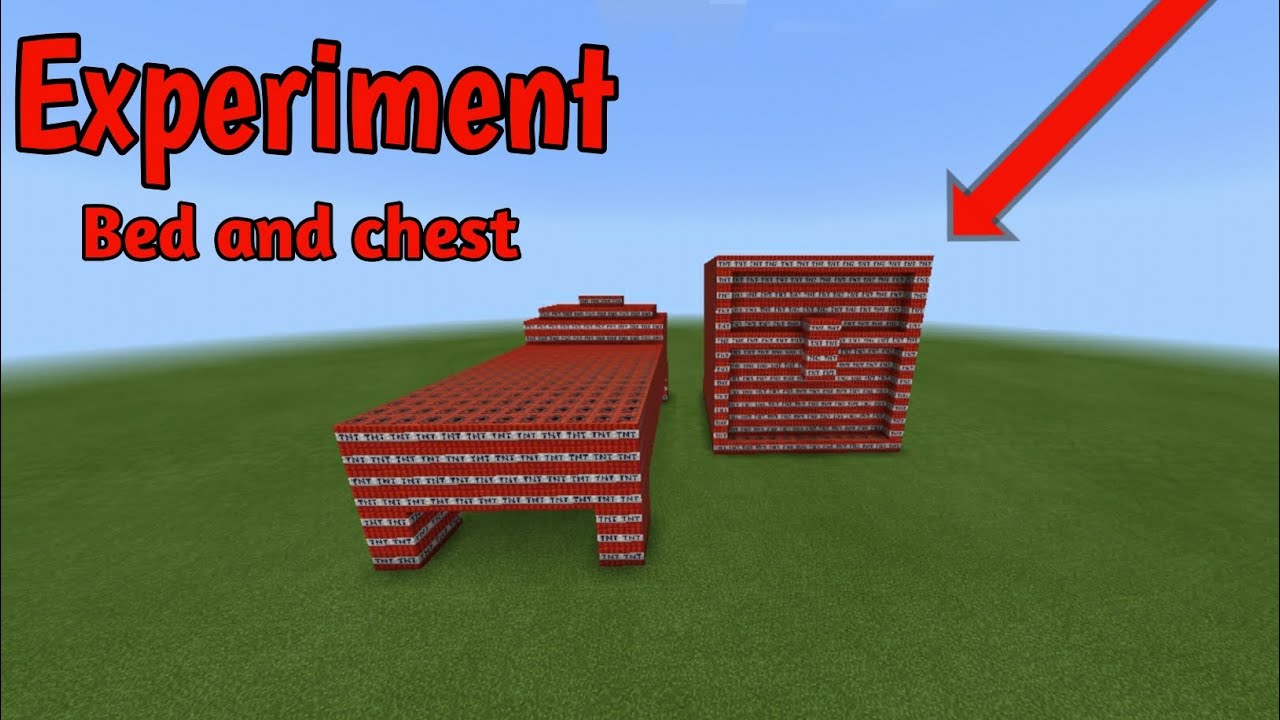 Minecraft tnt experiment - YouTube