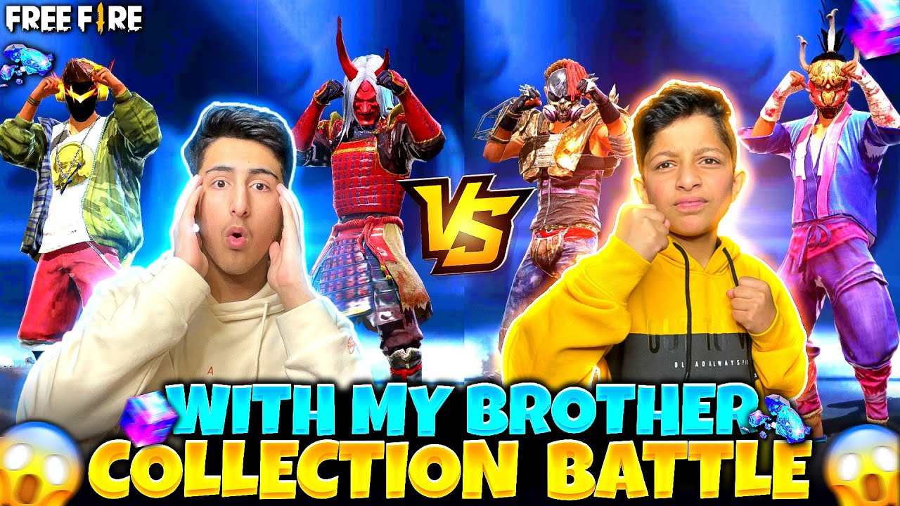 My 9 Brother Challenged Me For Collection Battle Season 1 Season 2 Id😱 ...
