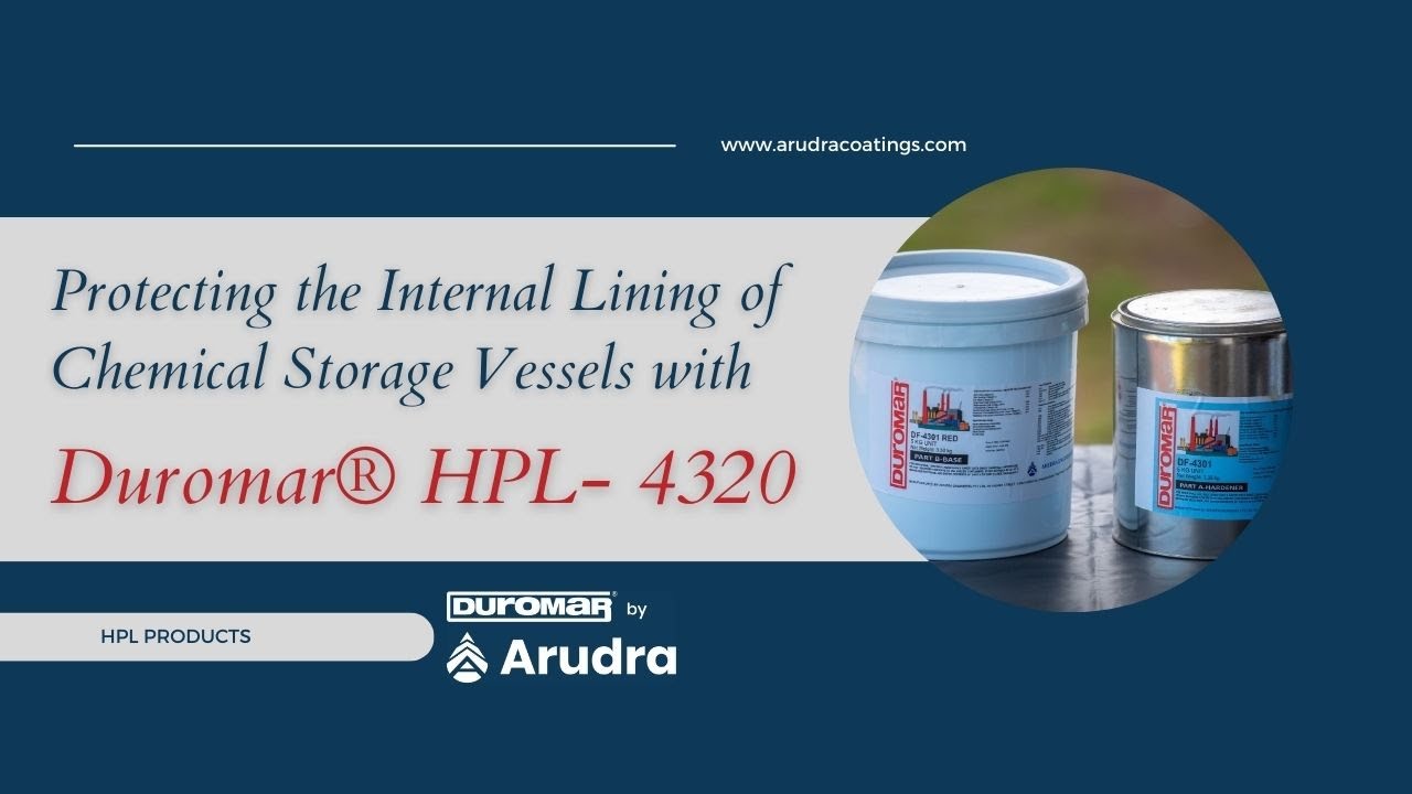 Protective Internal Lining of Chemical Storage Vessel - Duromar HPL ...
