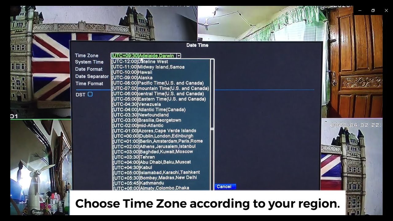 How to set time and date on your video recorder? - YouTube