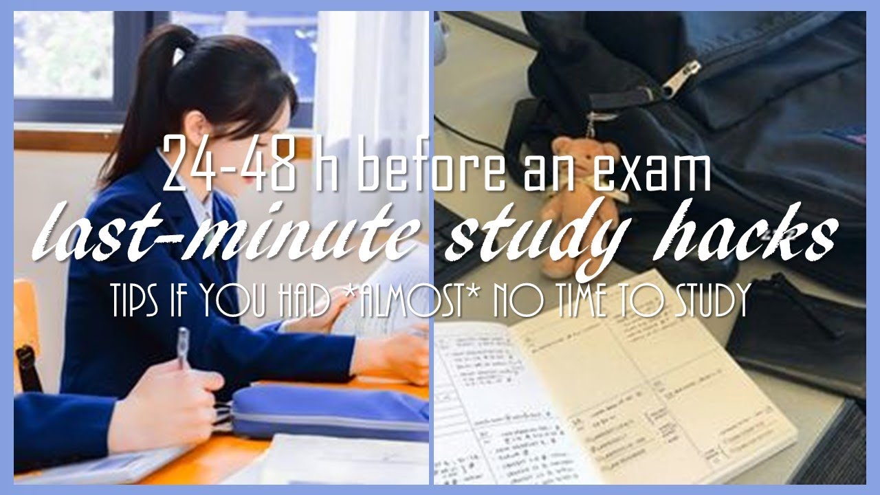 last- minute study hacks that can save your grade / study tips if you ...
