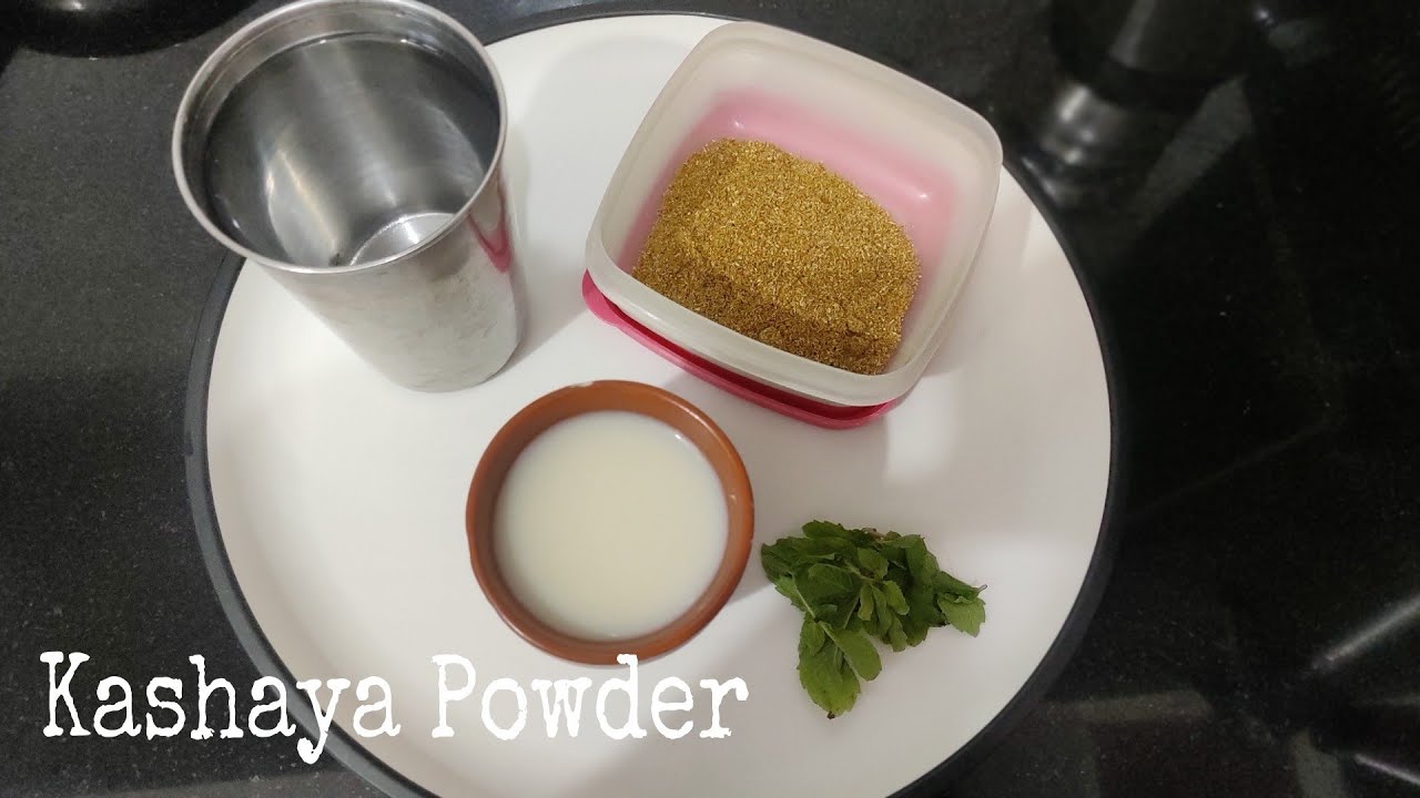Kashaya Powder | Good for health... - YouTube