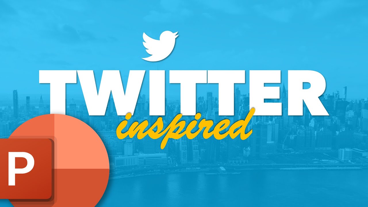 Twitter Inspired PowerPoint Presentation - YouTube