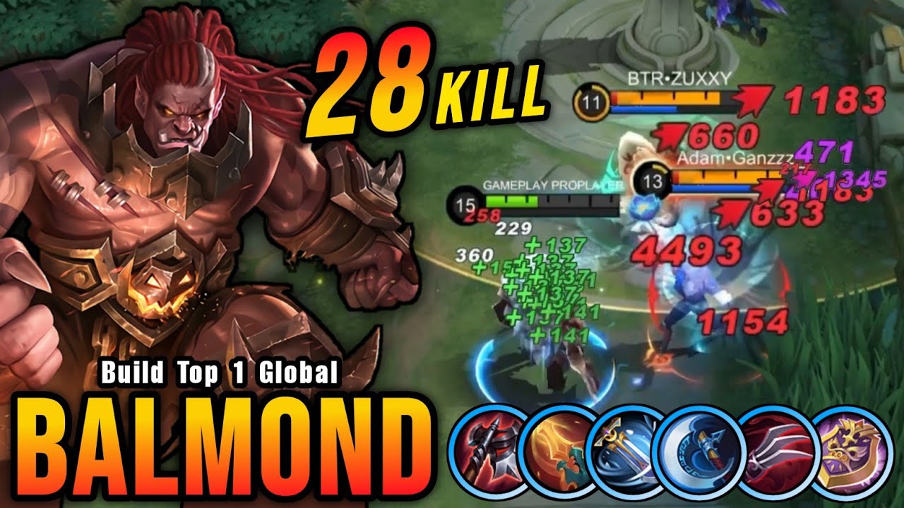 28 Kills!! Balmond Brutal Critical Damage!! - Build Top 1 Global ...