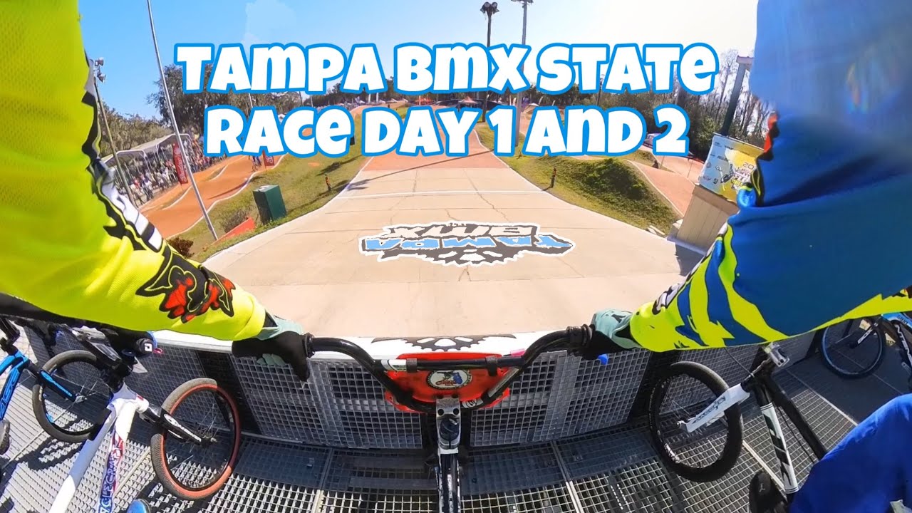 Tampa bmx state race day 1 and 2 - YouTube