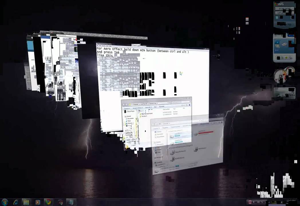 Windows 7: Aero Effect - YouTube
