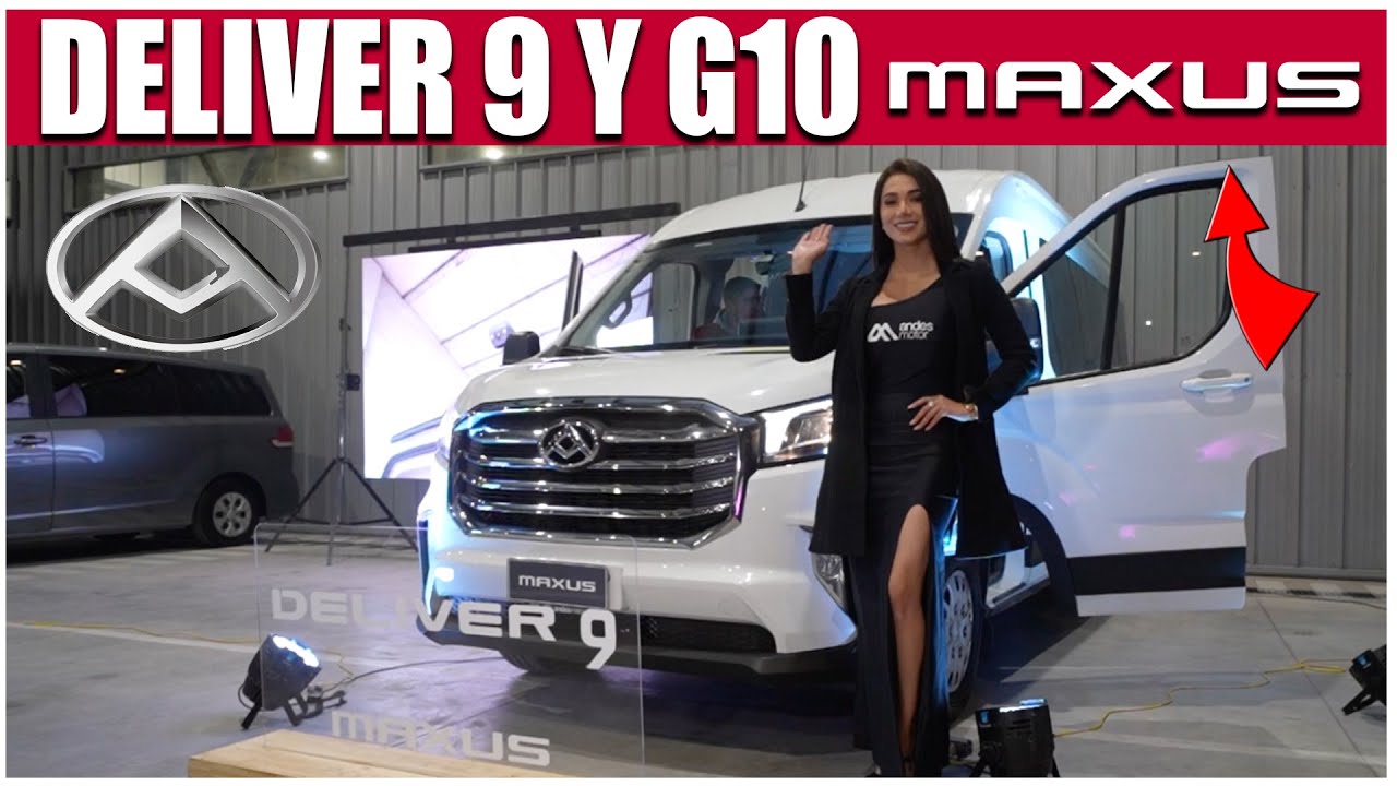 Maxus Deliver 9 y G10 | Lanzamiento - YouTube