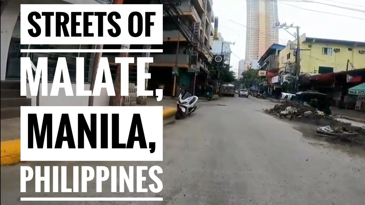 Walk Tour Malate Manila - YouTube
