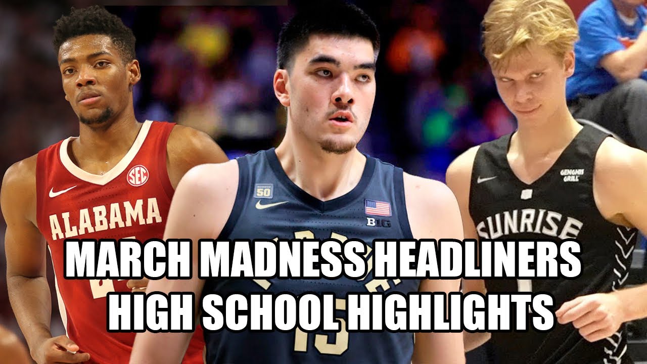 MARCH MADNESS HEADLINERS BACK IN HIGH SCHOOL! - YouTube