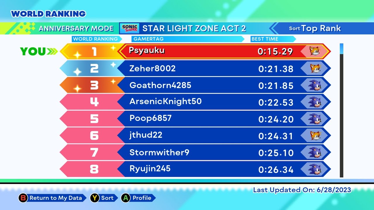 Star Light zone act 2 Speedrun TAILS 15.29 - YouTube