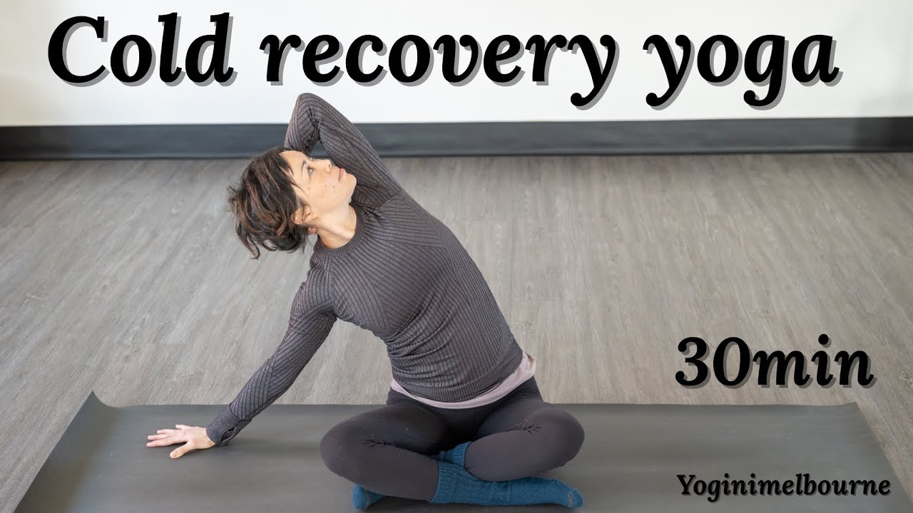Cold recovery gentle yoga | chest, lungs & side body | 30min - YouTube