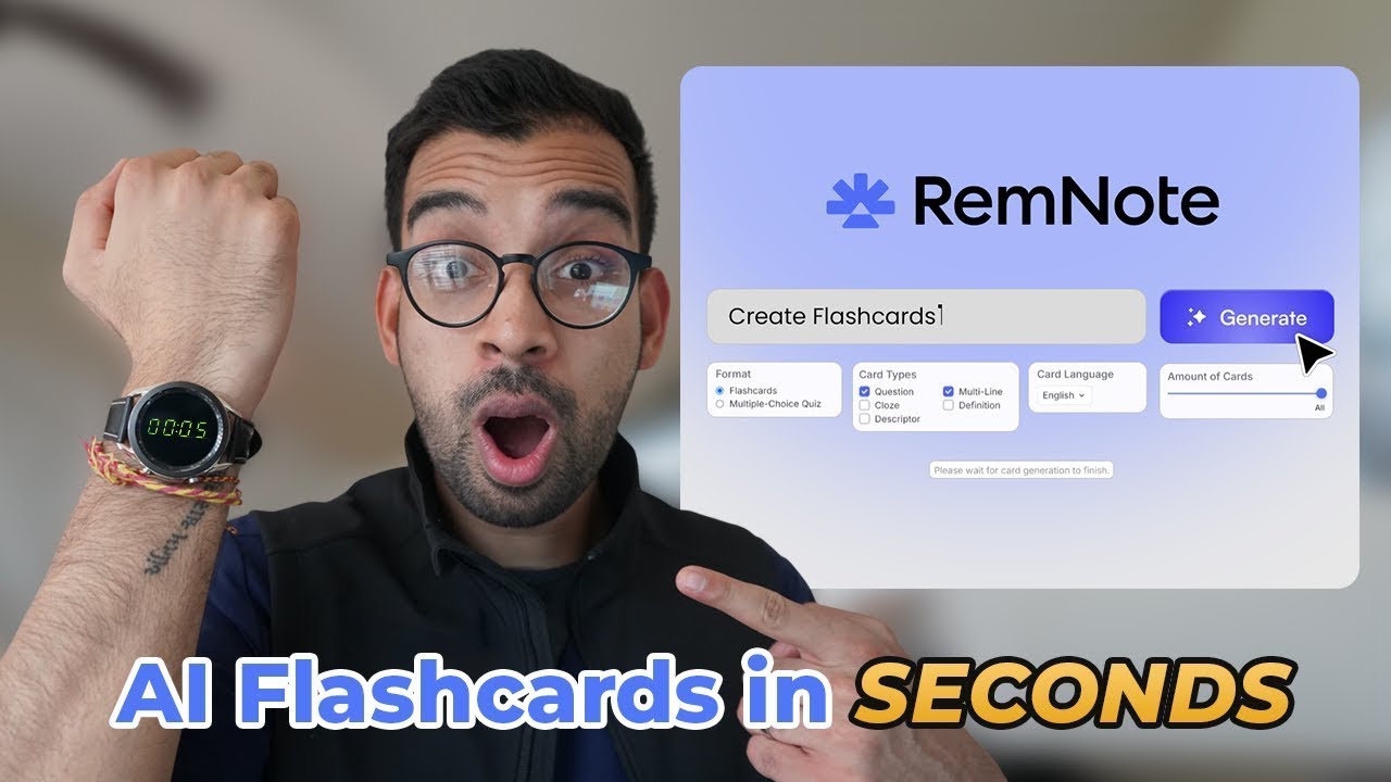 AI Flashcards With RemNote - YouTube