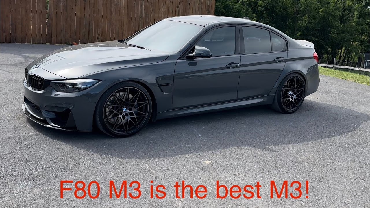 2018 BMW M3 6 Speed is the best M3 Ever Produced! - YouTube