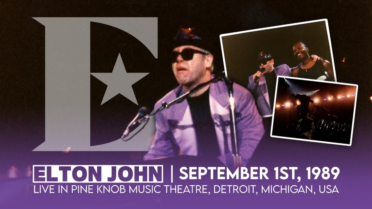 Elton John - Live in Detroit (September 1st, 1989) - YouTube