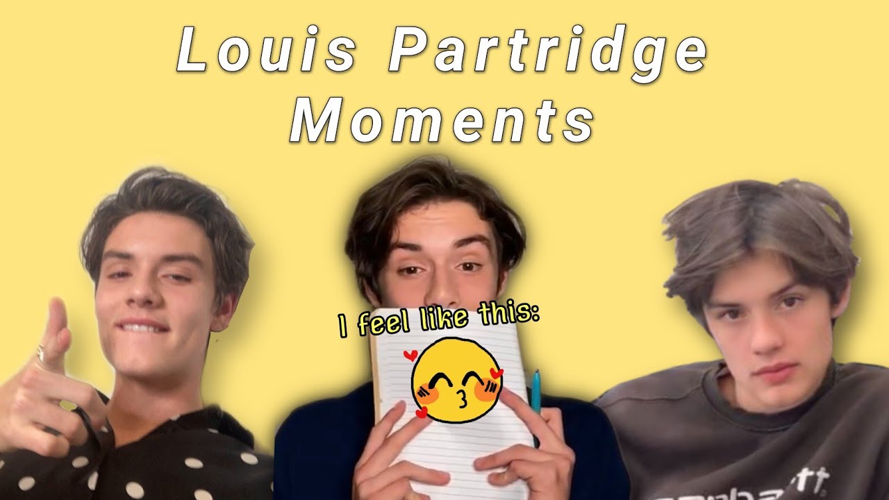Louis Partridge sendo o Louis partridge por 2 min funny moments - YouTube