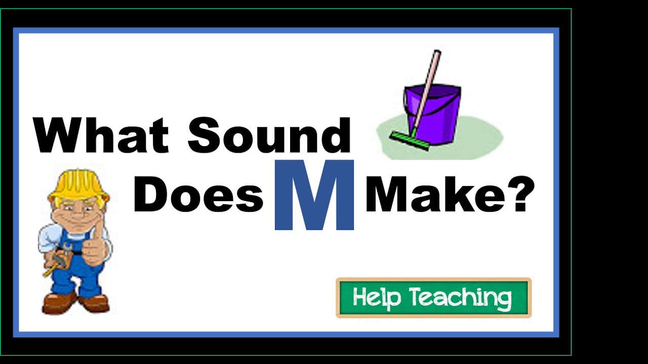 What Sound Does the Letter M Make? | Learn the Alphabet ABC Phonics ...