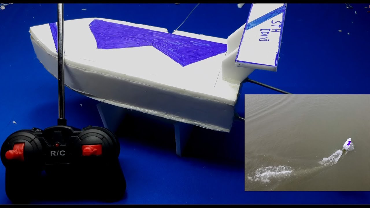 Cách làm Cano điều khiển từ xa | RC BOAT - YouTube