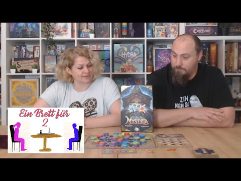 Ein Brett für 2 - Mystria (Brettspiel Review) - YouTube