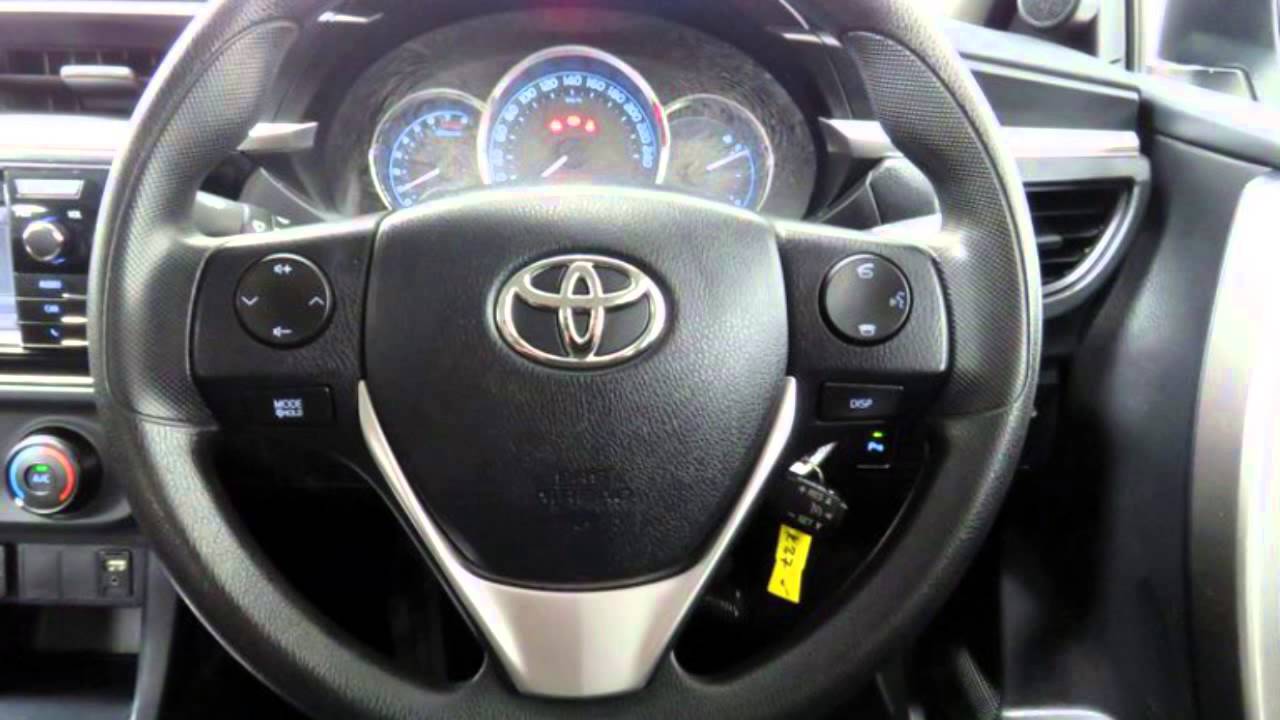 2014 Toyota Corolla ZRE172R Ascent White 7 Speed CVT Auto Sequential ...