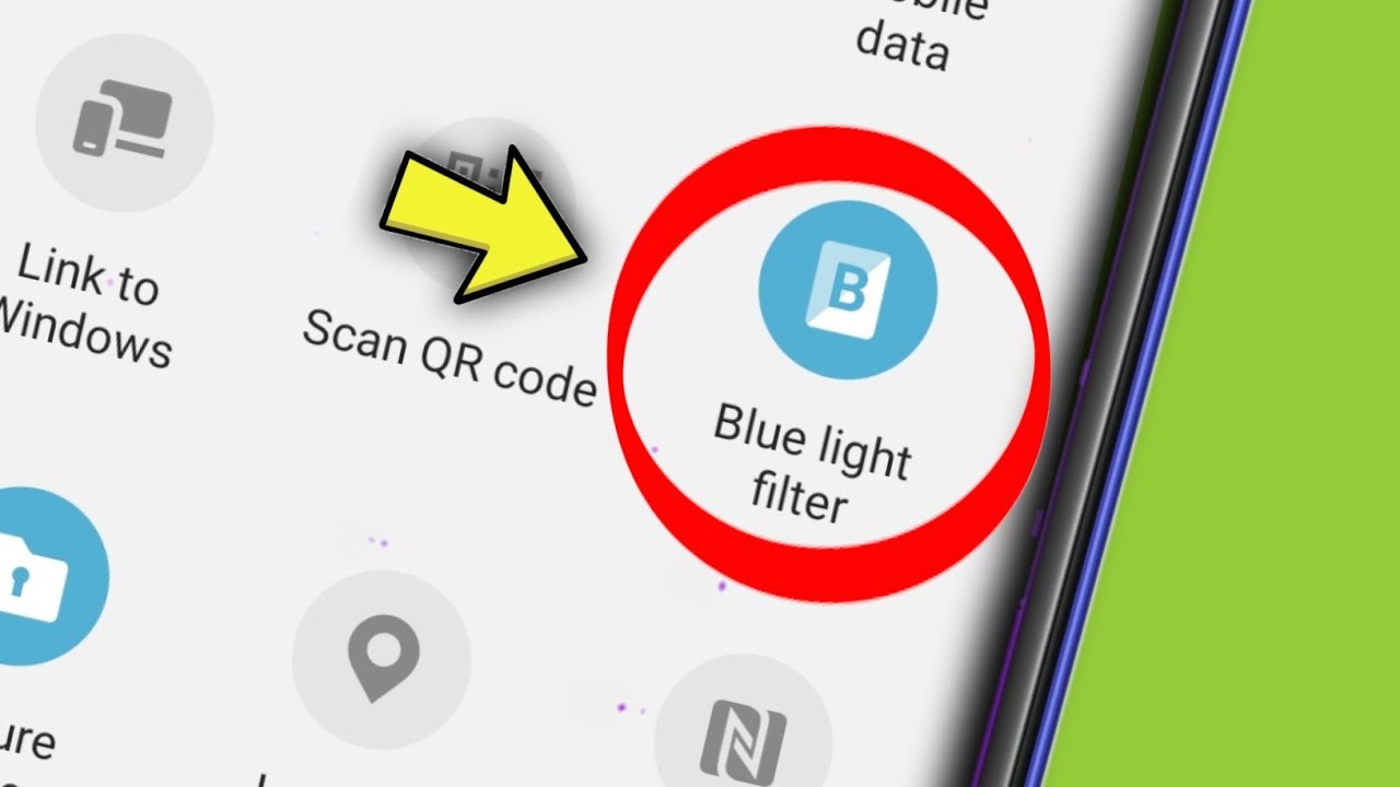 Samsung Mobile || Blue Light Filter Setting M51 - YouTube