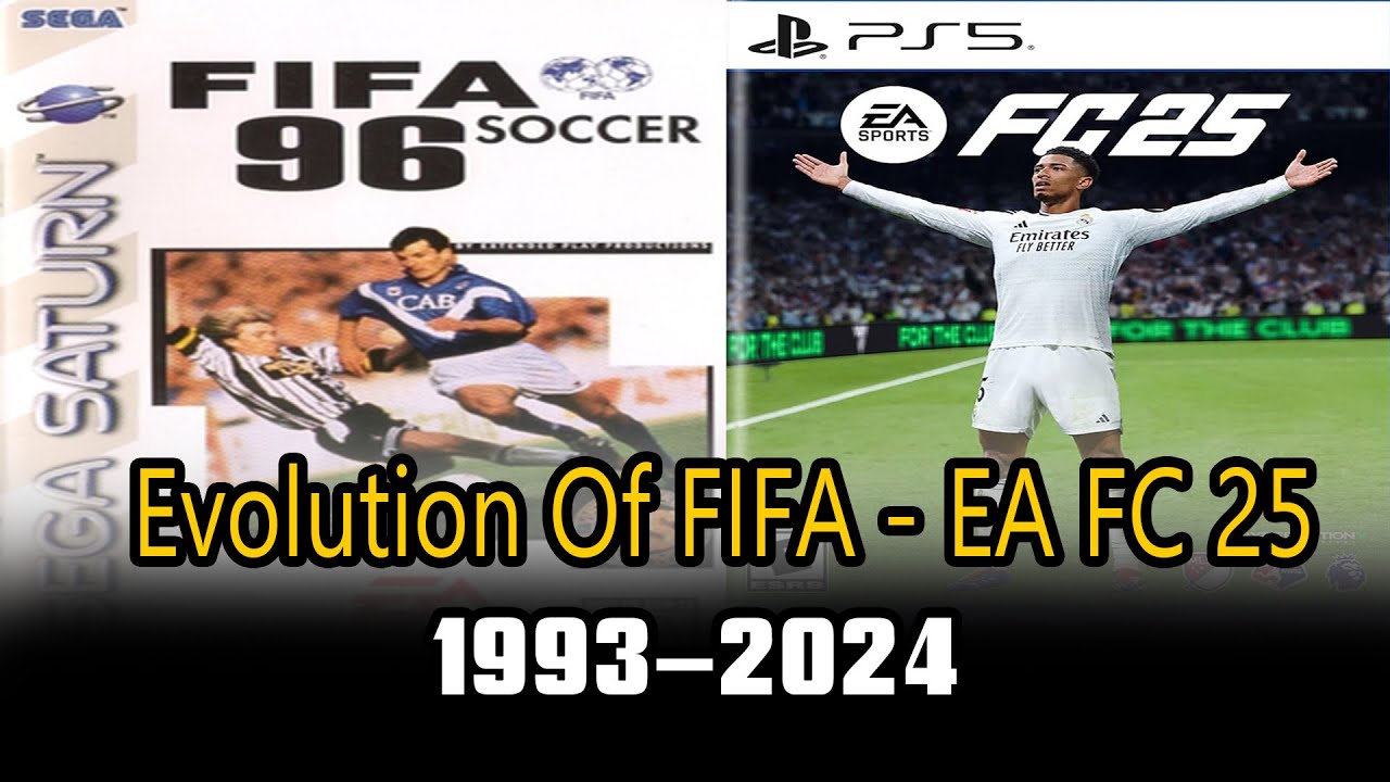 Evolution Of FIFA - EA FC 25 (1993-2024) - YouTube