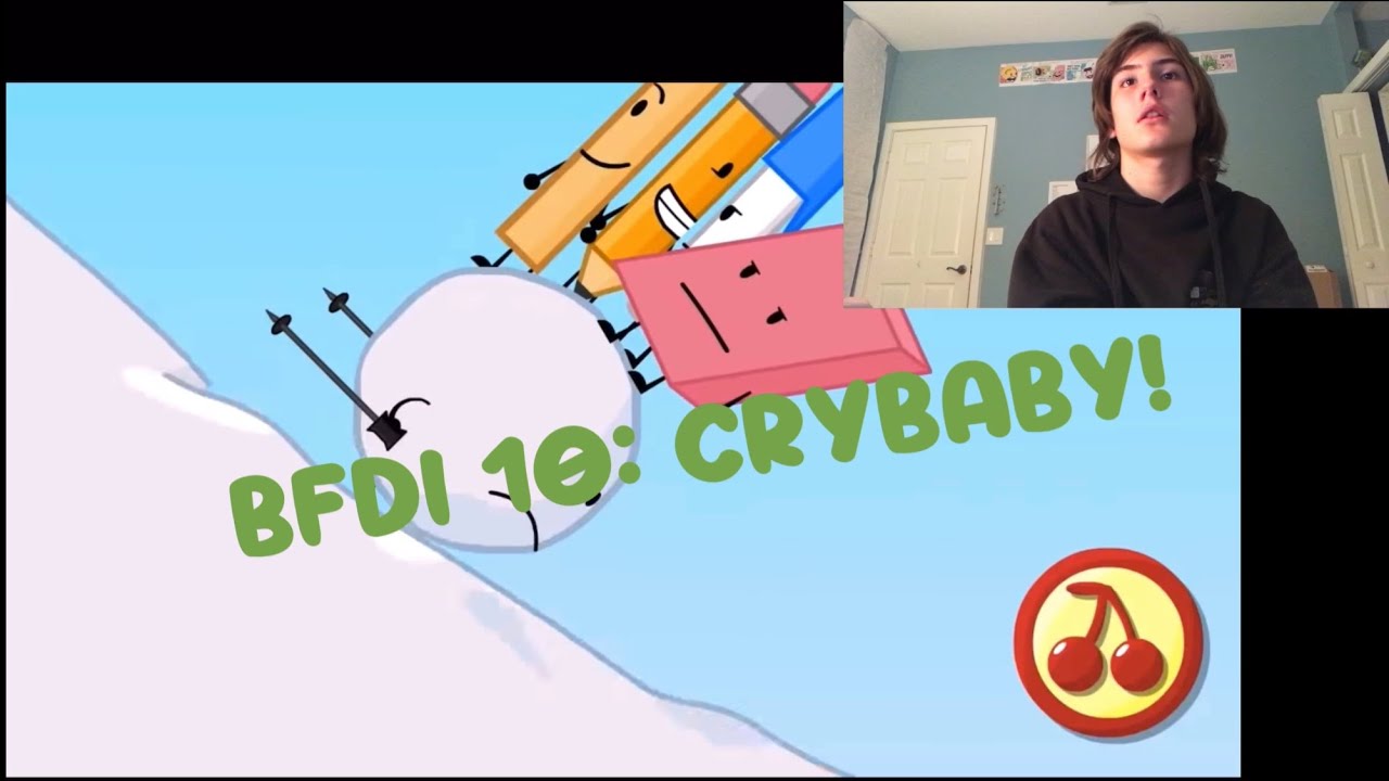 Reacting to BFDI 10: Crybaby! (S1 EP10)! - YouTube