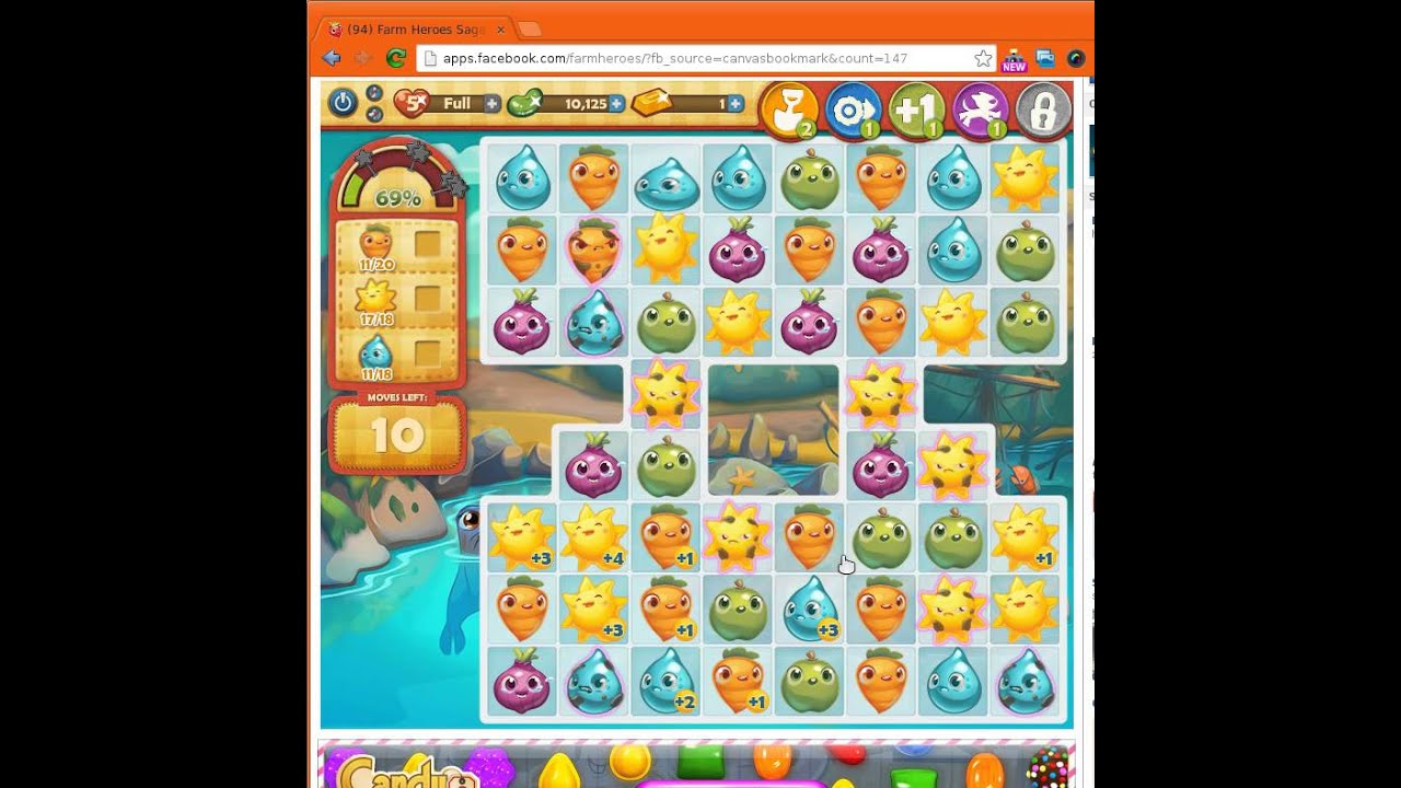 Farm Heroes Saga Level 72 Grumpy Cropsies - YouTube