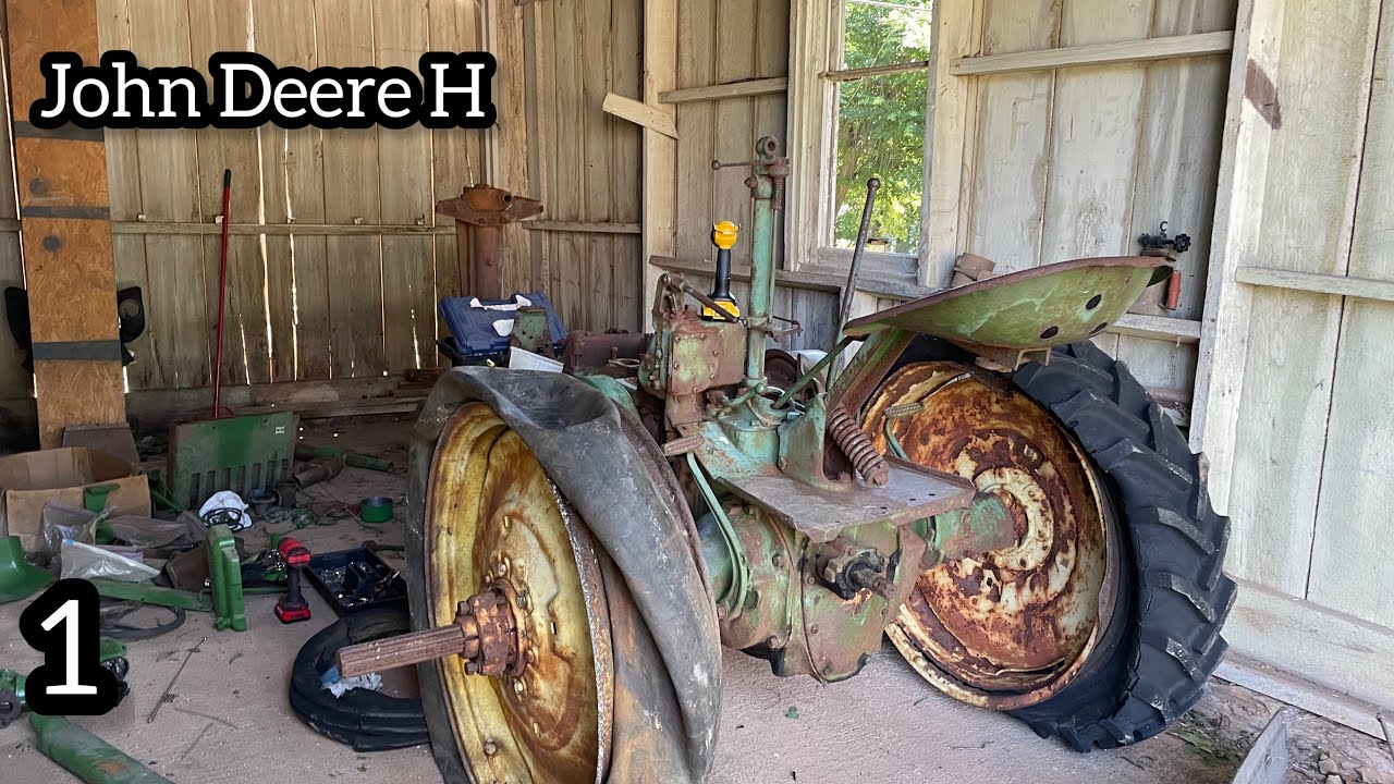 John Deere H RESTORATION? |1| (1945 JD H)! - YouTube