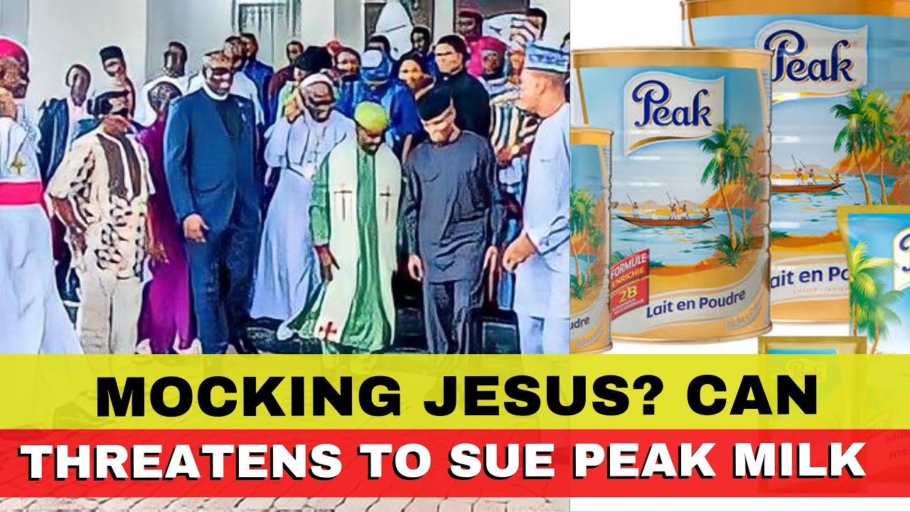 Mocking Jesus? CAN Theeatens To Sue Peak Milk Over Easter Advert - YouTube