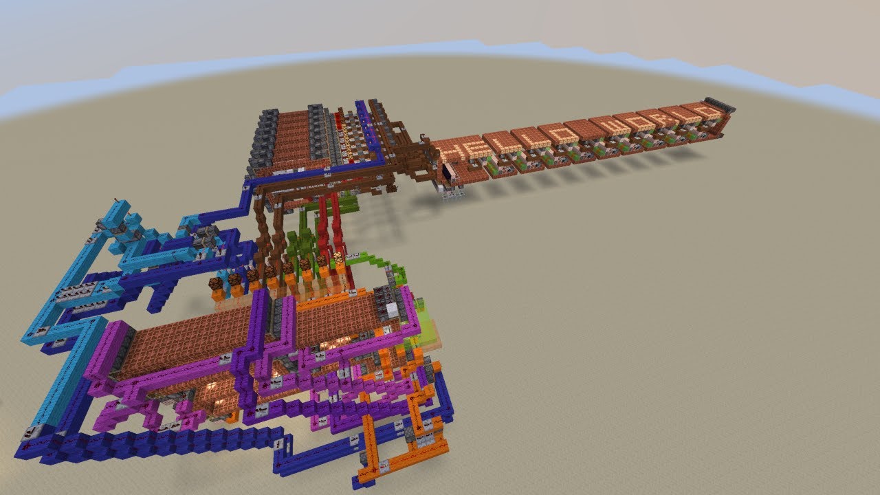 Copper Bulb 8bit Brainf*ck Computer - YouTube