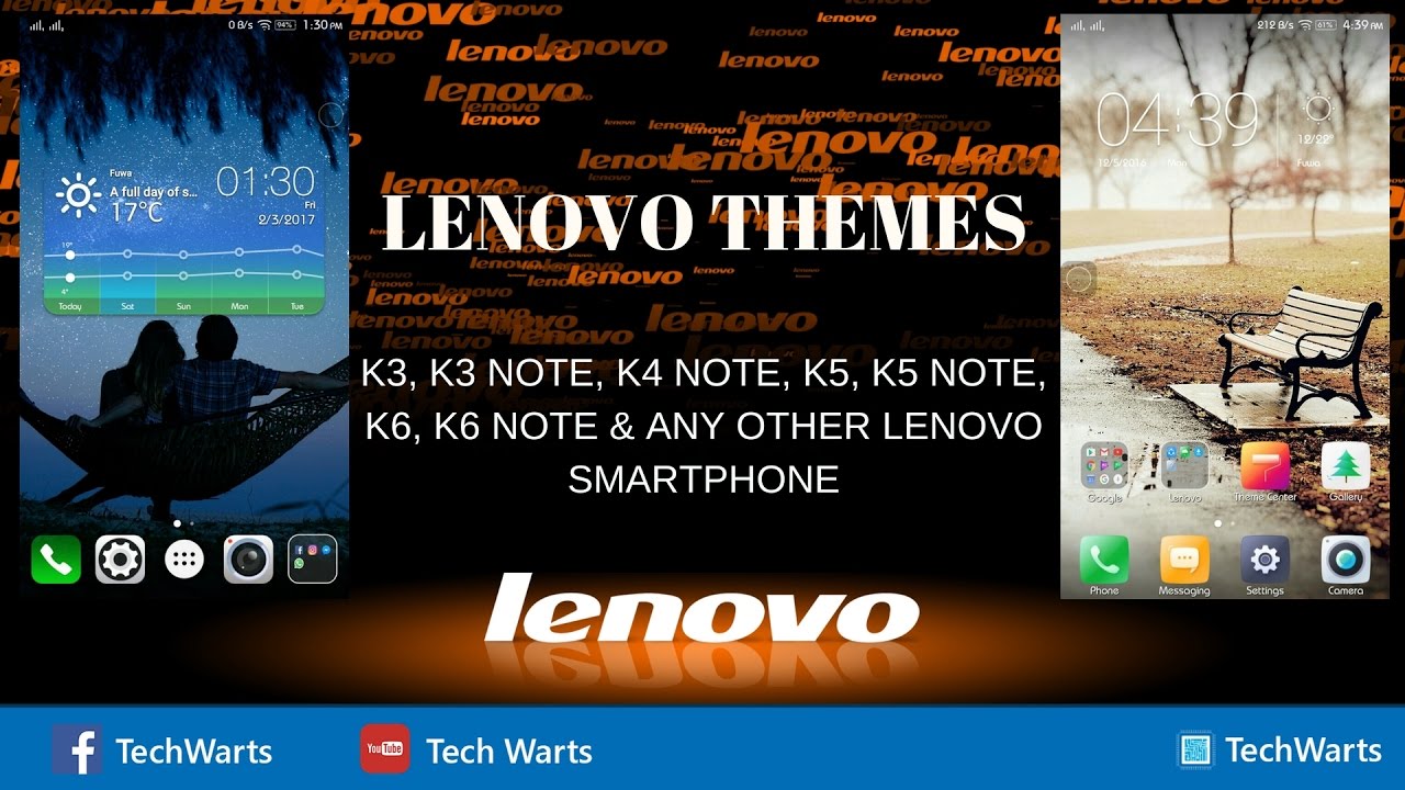 Add more themes for all LENOVO smartphones K3, K3 note, K4 note, K5 series, K6 Series" - YouTube