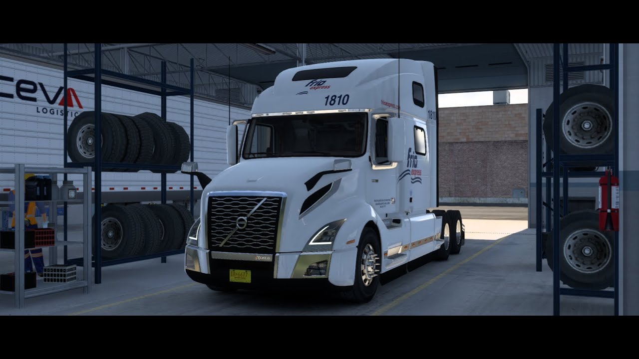 ATS TRANSPORTES FRIO EXPRESS VOLVO VNL-860 - YouTube