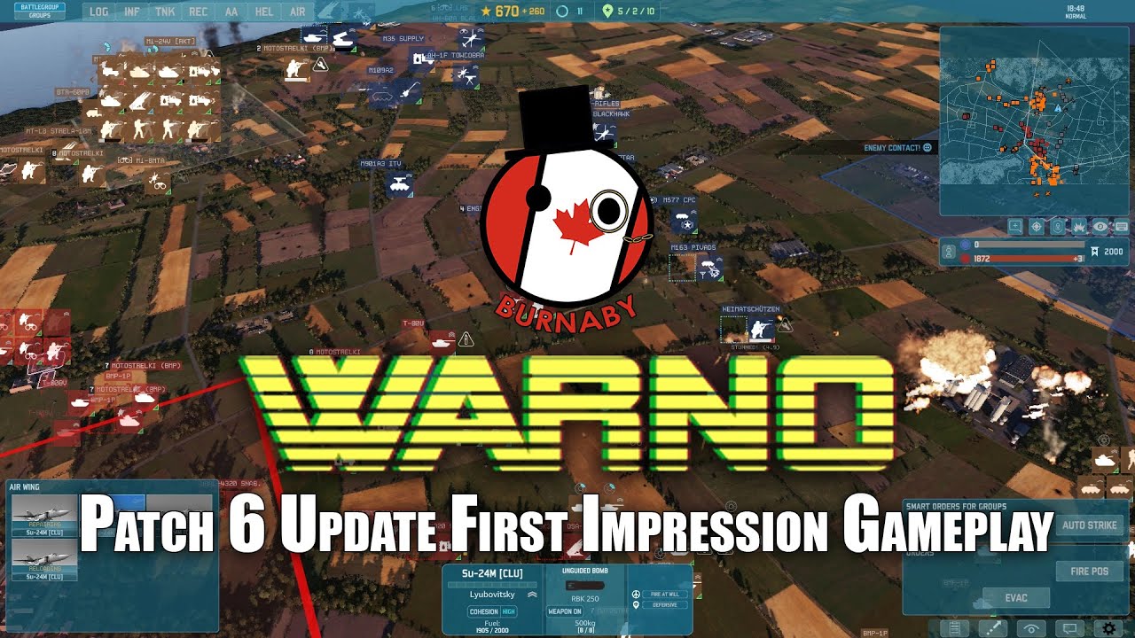 WARNO | Patch 6 Update First Impression Gameplay - YouTube